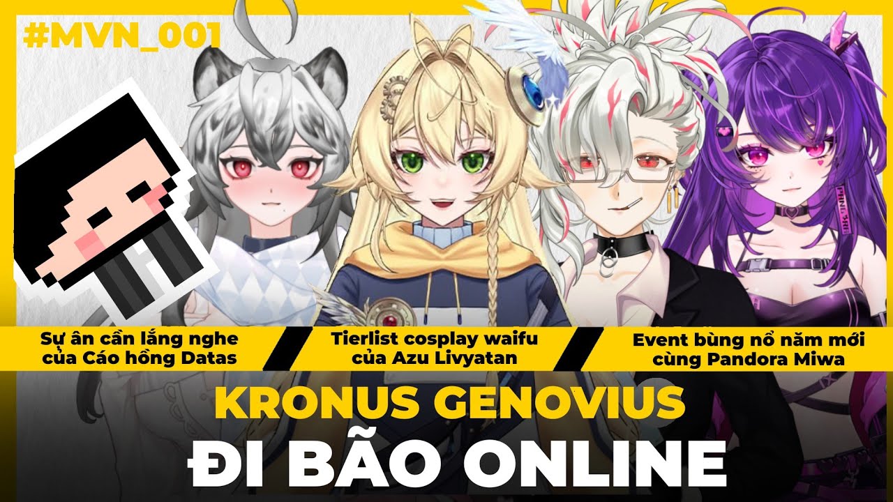 My Vtuber News 001 | Kro đi bão online - Tier list cosplay của Azu ...