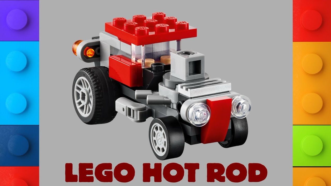 Lego Hot Rod Building Instructions - YouTube
