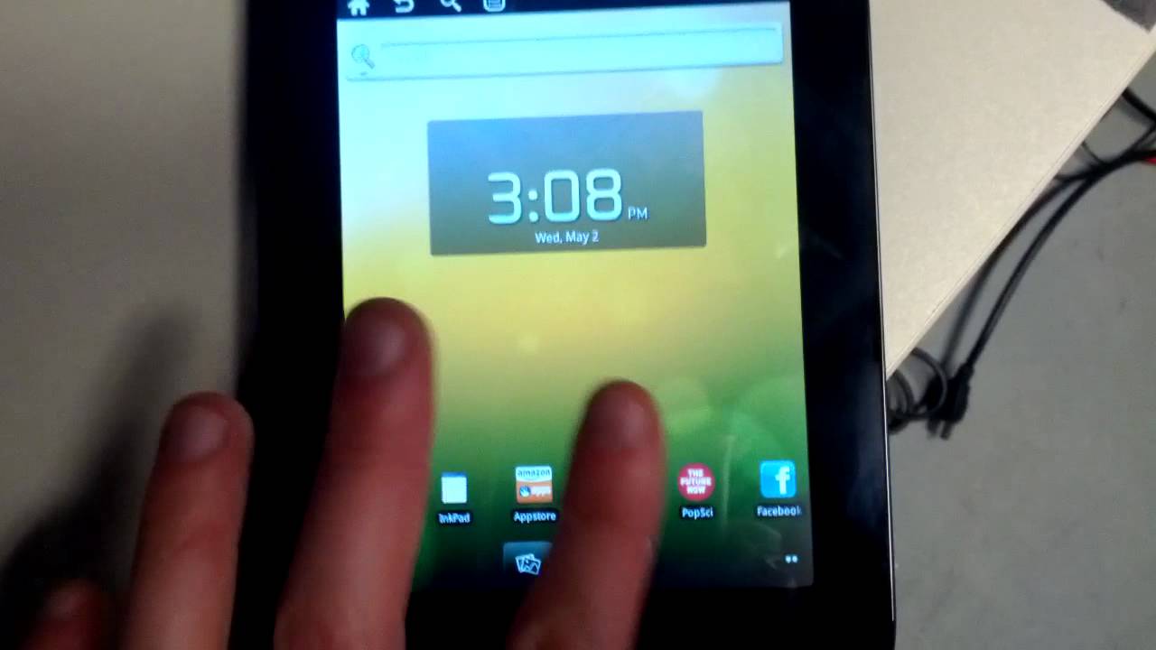 Ebay Auction - Micro Cruz Tablet - YouTube