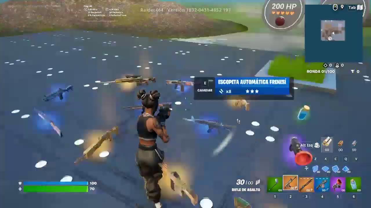 Jugando fornite de chill - YouTube