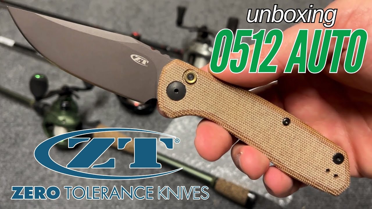 Unboxing Zero Tolerance 0512 Push Button Automatic - YouTube
