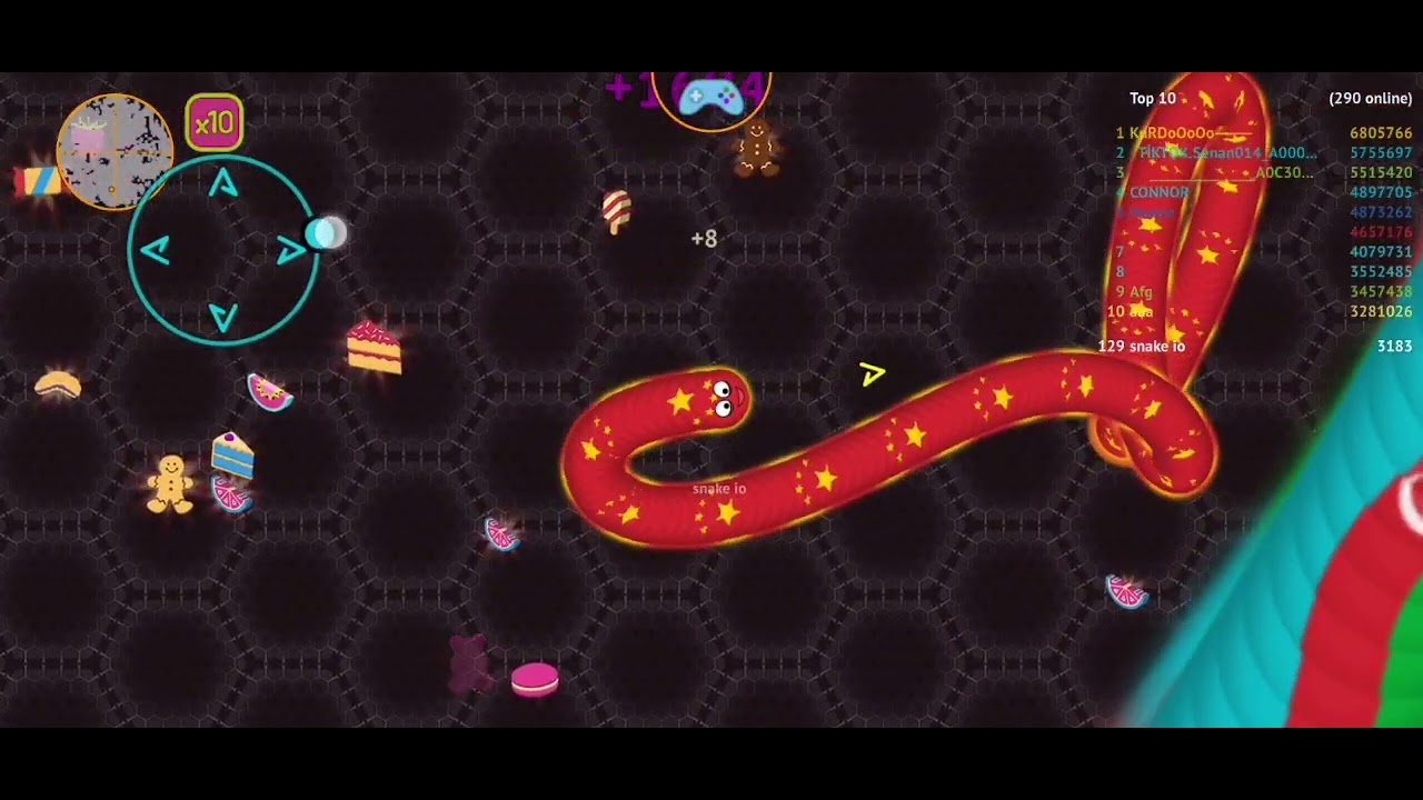 Chinese flag snake. snake io game - YouTube