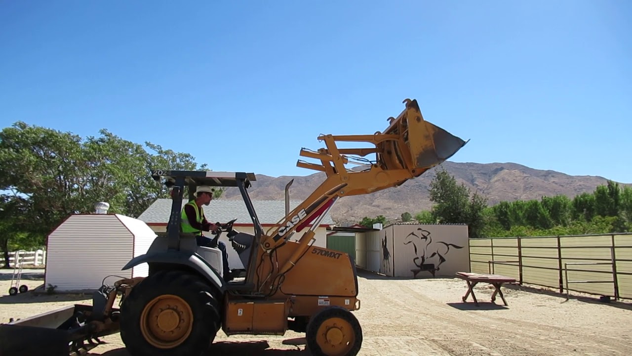 CASE Skip Loader Grader Safety By Operator Millen - YouTube