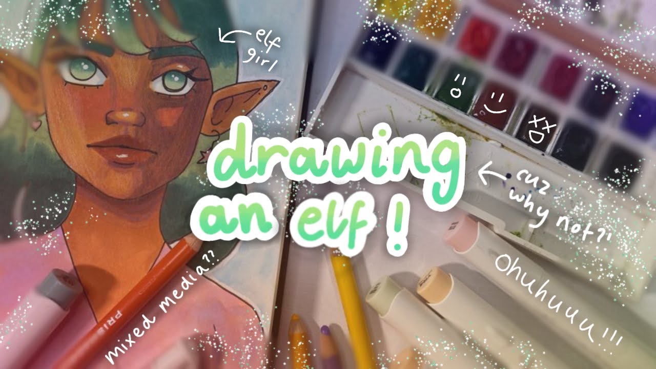 Drawing An Elf In My Sketchbook \\ Art Advice, Rambling And More ...