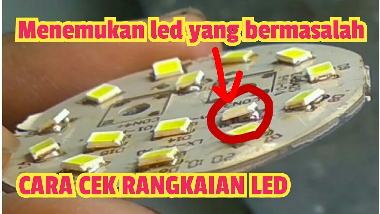 SERVICE LAMPU LED SHINYOKU 12 WATT - YouTube