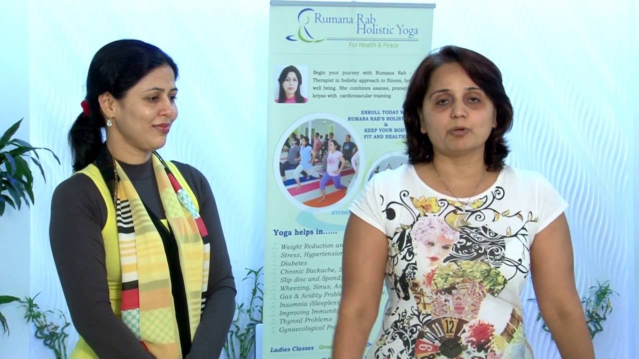 Rupal Domadia about Rumana Rab Holistic Yoga - YouTube
