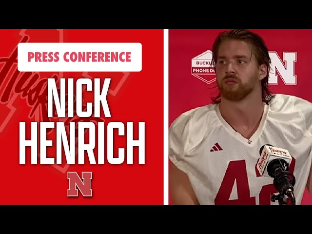 Nebraska Football Font