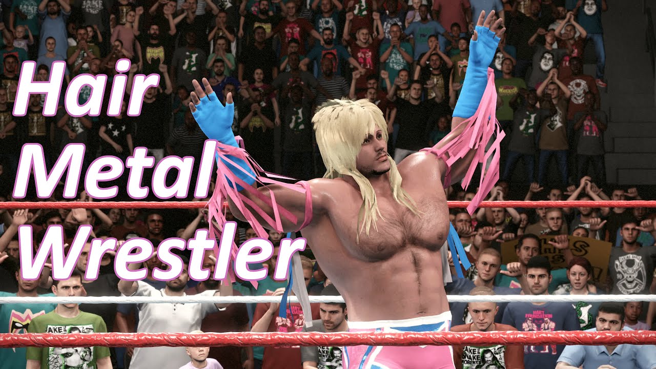 WWE 2K22 | Hair Metal Wrestler - YouTube