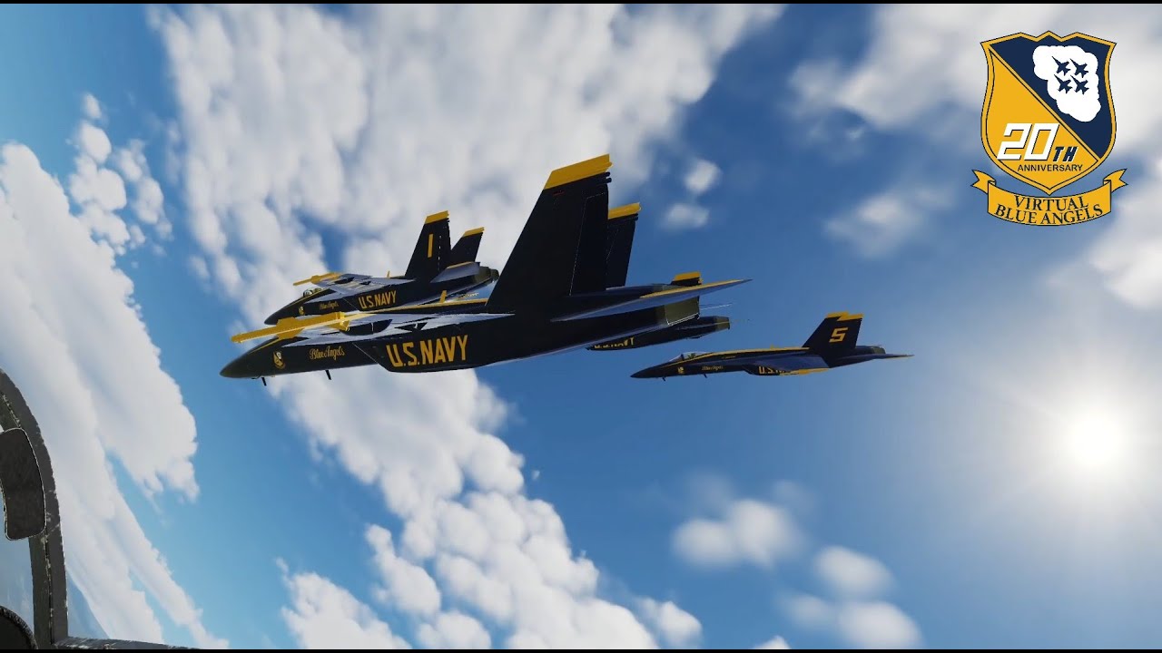 DCS Virtual Blue Angels Ride Along 06-13-2024 - YouTube
