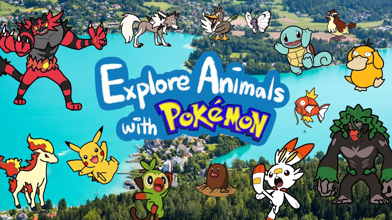 Pokemon | What Kind of Animals are Pokemon? | Learn About Animals with ...