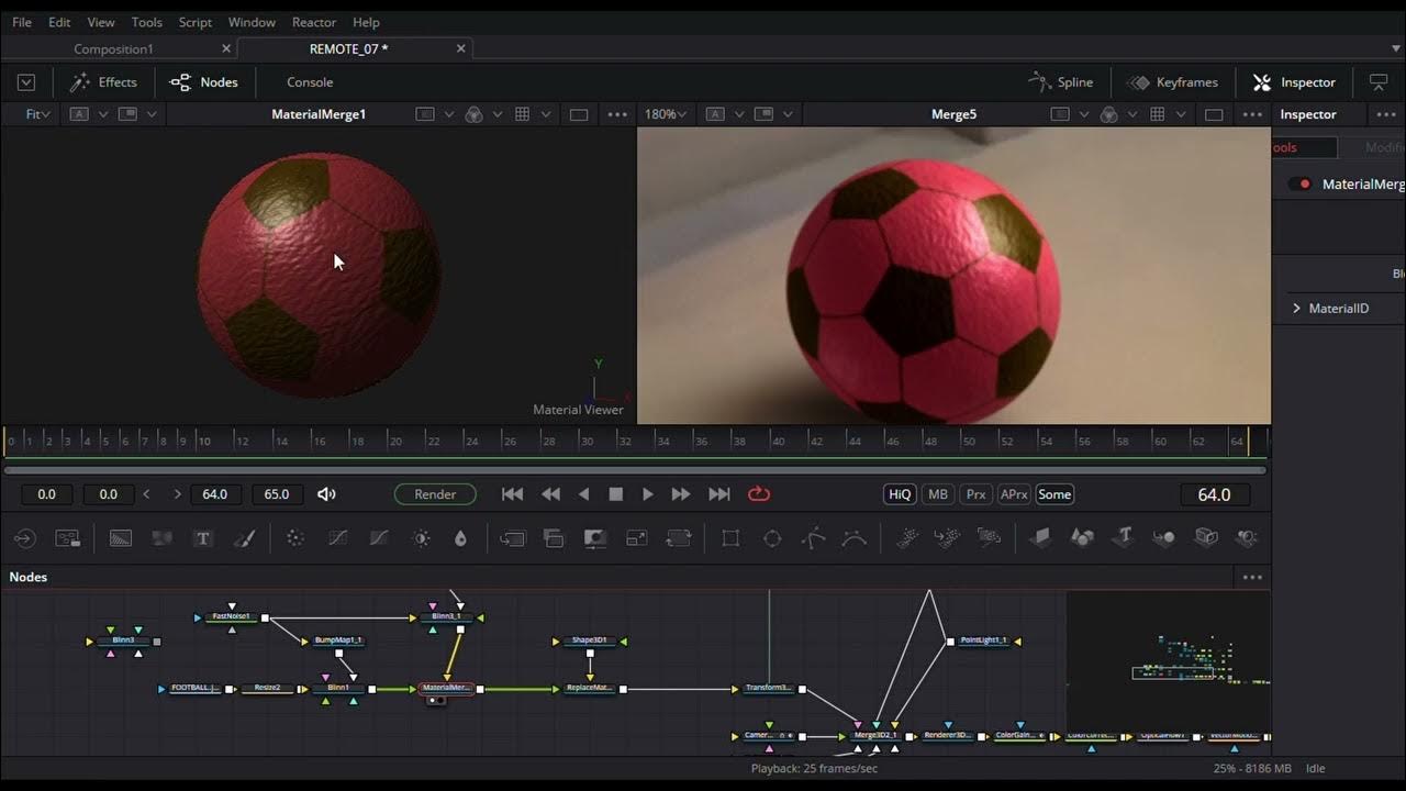 CAMERA PROJECTION & CG ELEMENTS ADDING IN BLACKMAGIC FUSION - YouTube