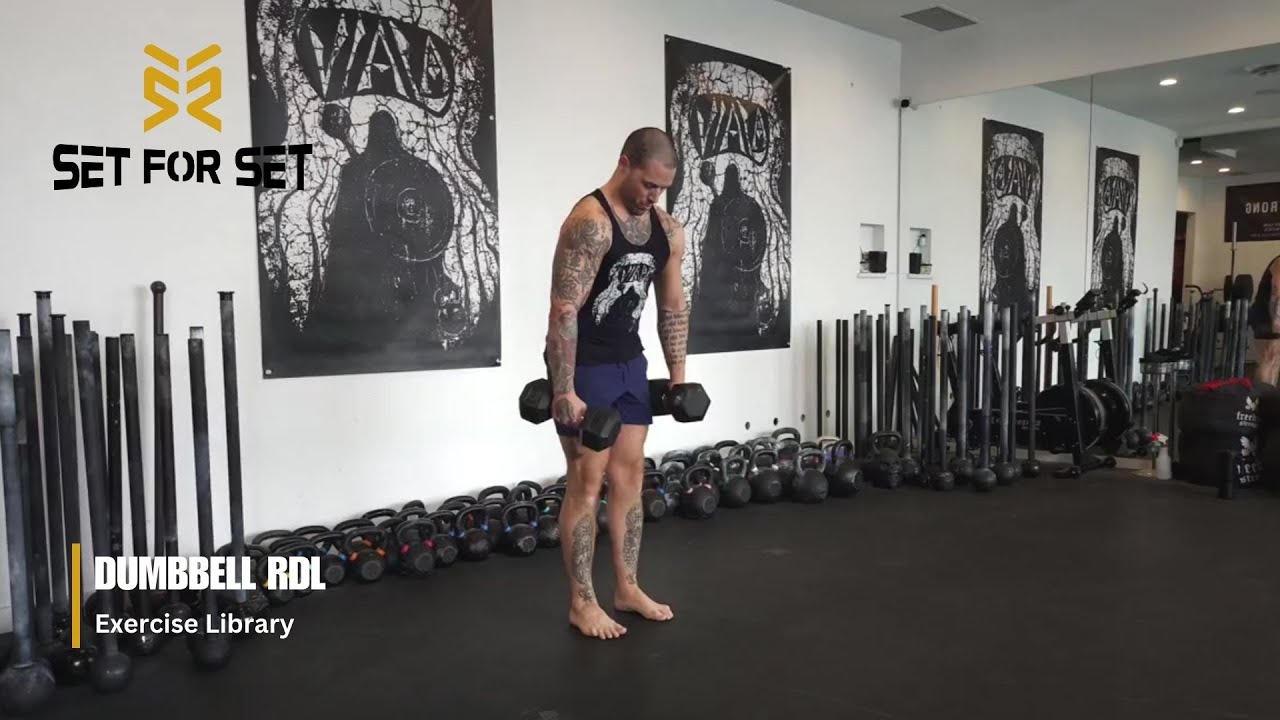 Dumbbell Romanian Deadlift (RDL) | SFS Exercise Library - YouTube