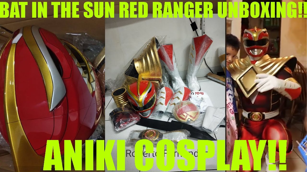 MMPR Red Ranger Suit With Dragon Shield / Unboxing / Review (2020 ...