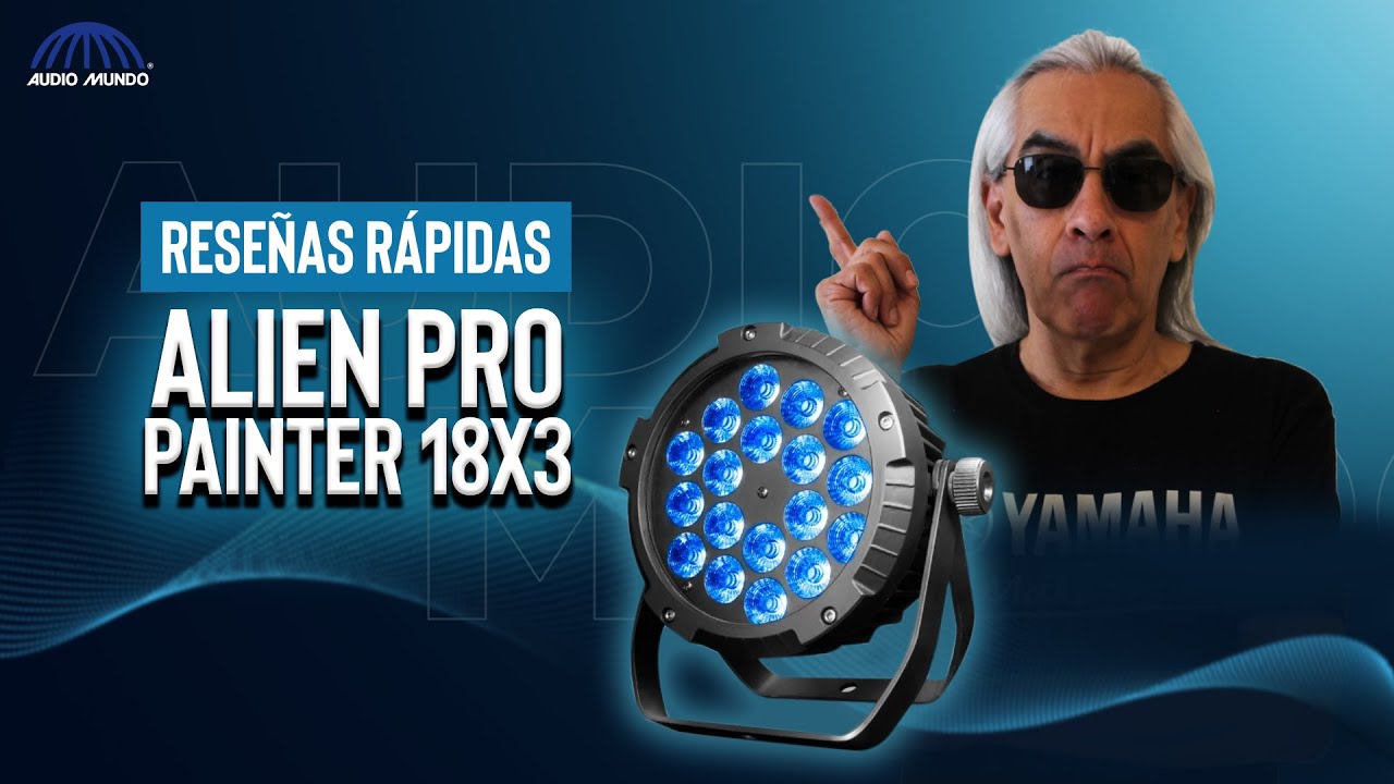 Luminario escénico para uso interior marca Alien Pro modelo PAINTER ...