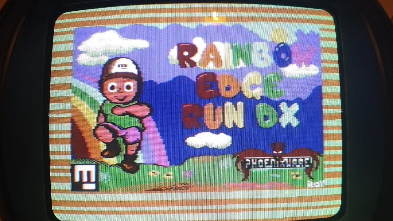 C64 homebrew game review (rainbows edge run dx) - YouTube