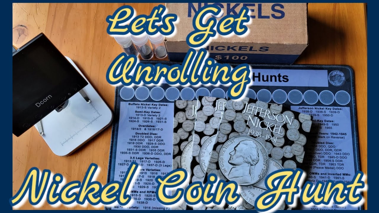 Coin Roll Hunting Nickels - Box #14 - Silver War Nickels & Semi Key ...