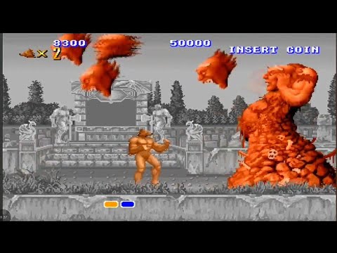 Playing Altered Beast Arcade Gameplay (Part 1) - YouTube