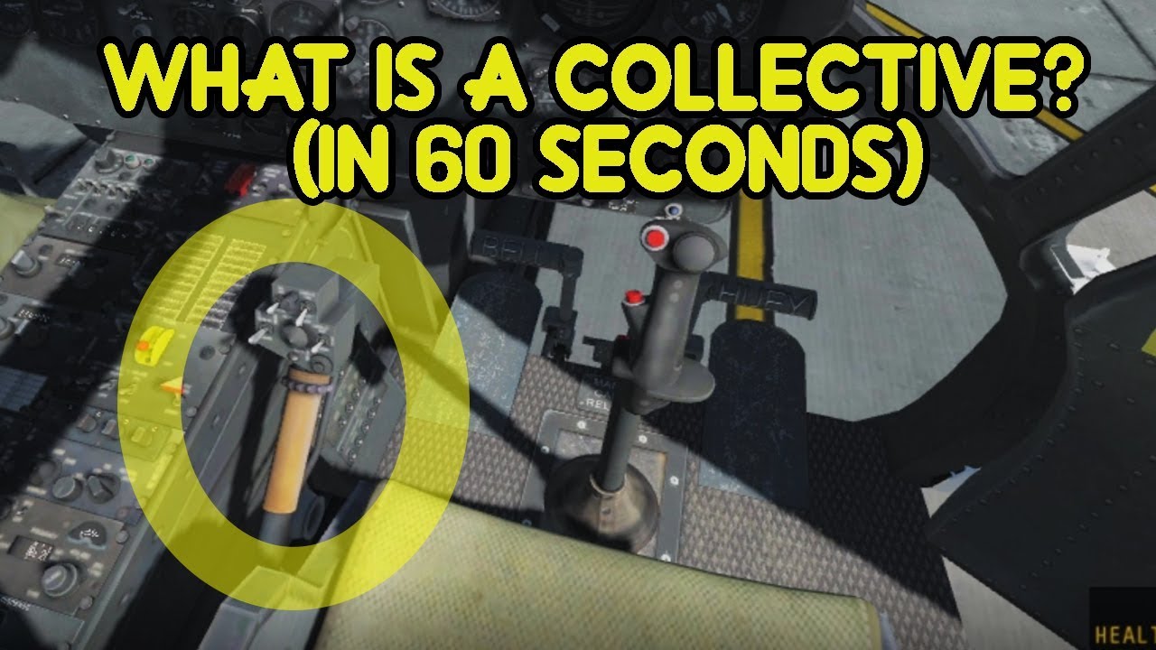 What is a Collective on a Helicopter (In 60 Seconds!) - YouTube