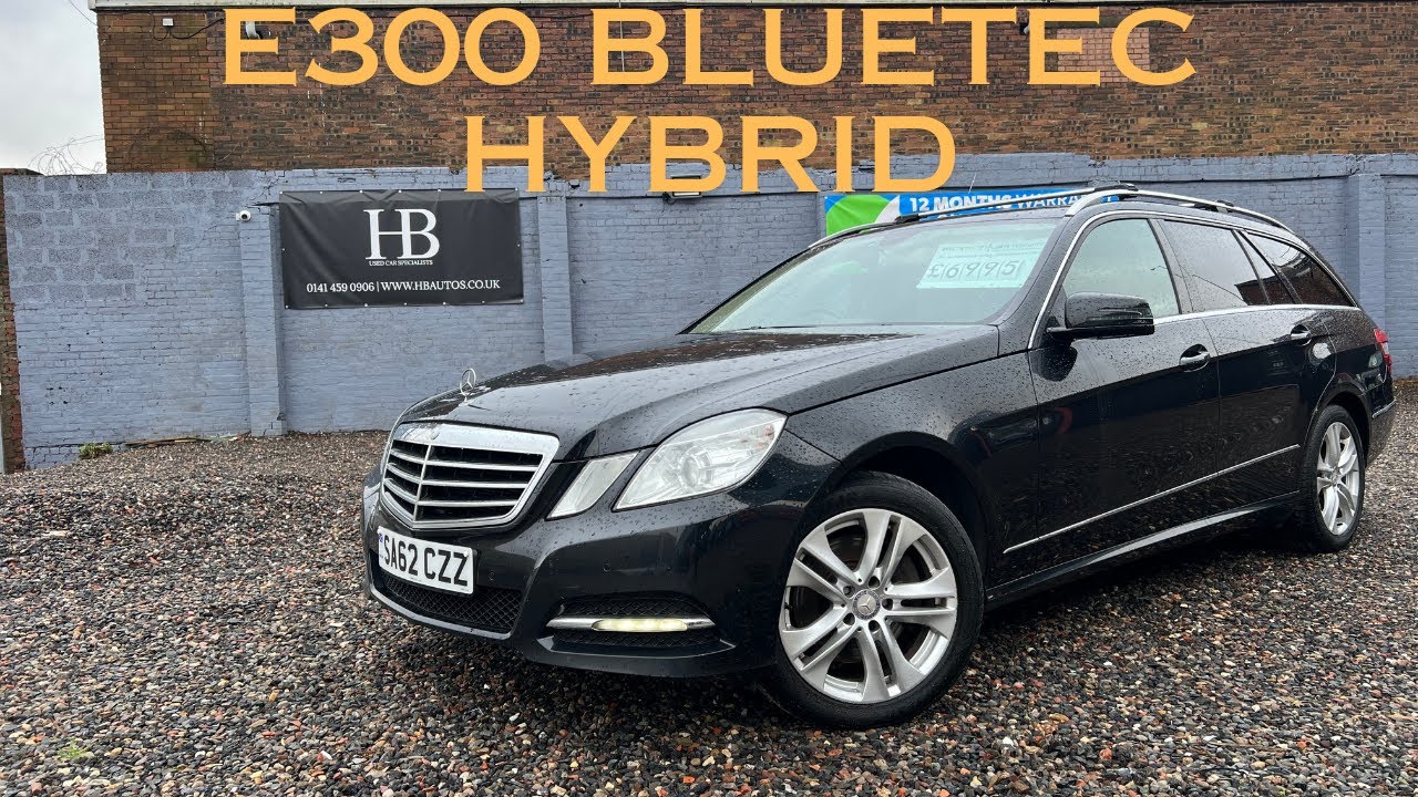 Mercedes Benz E300 Bluetec Hybrid (W212) Review - YouTube