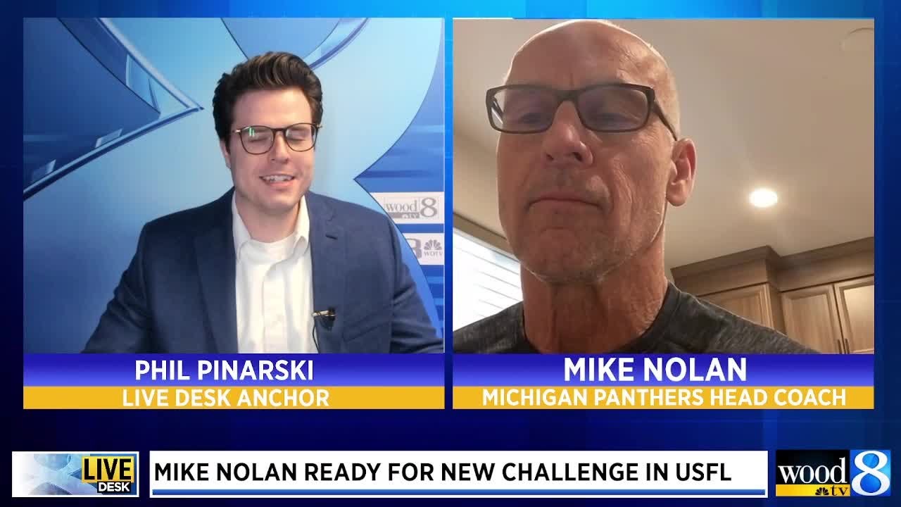 Mike Nolan ready for new challenge in USFL - YouTube