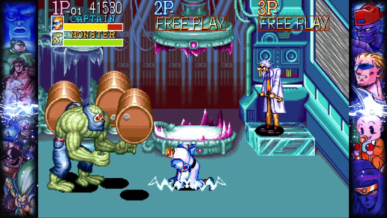 PS4 CAPCOM BELT ACTION COLLECTION カプコン ベルトアクション コレクション キャプテンコマンドー ワンコイン ...