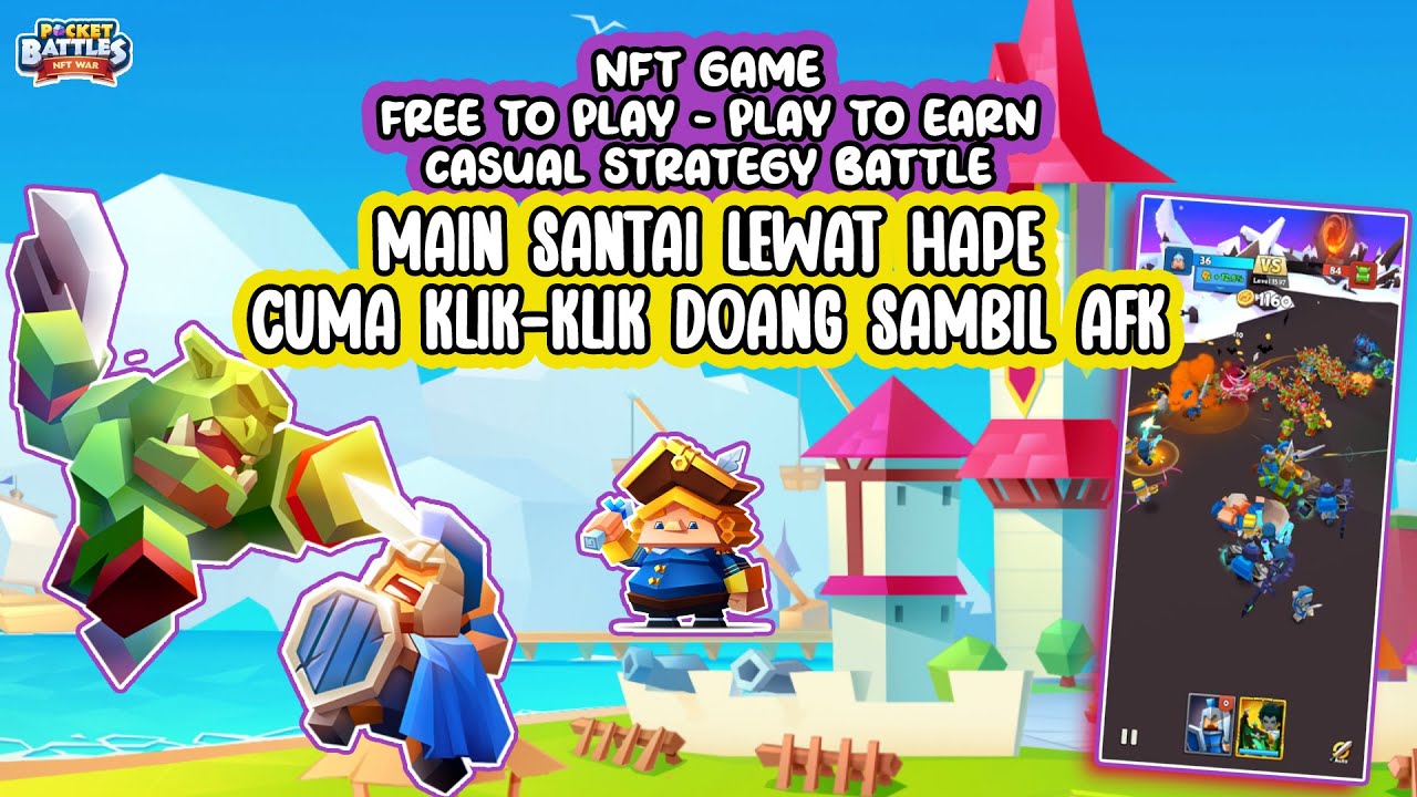 NFT Game GRATIS Android Casual Strategy Battle PLAY TO EARN | Pocket ...