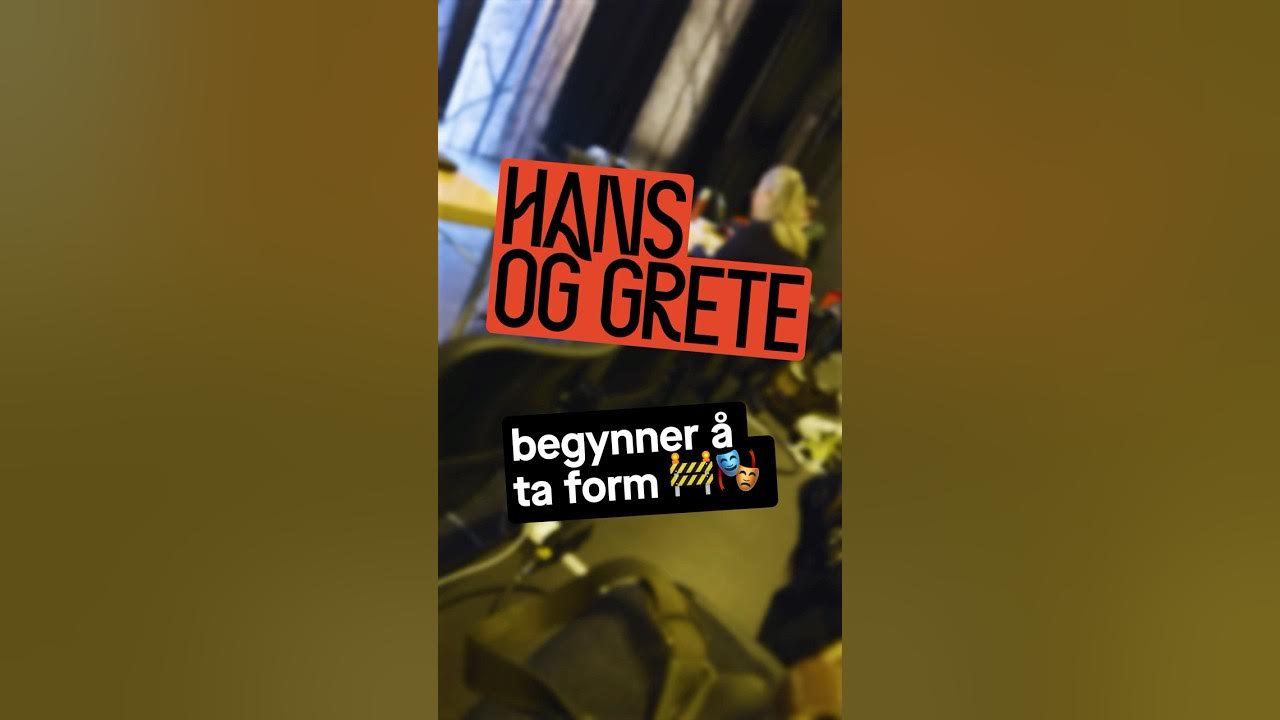 «Hans og Grete» begynner å ta form! 🚧 - YouTube