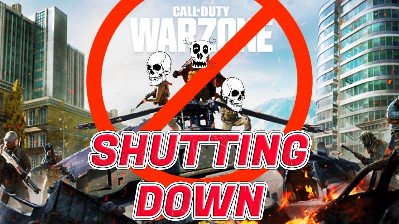 Call Of Duty Warzone is Shutting Down ! - YouTube