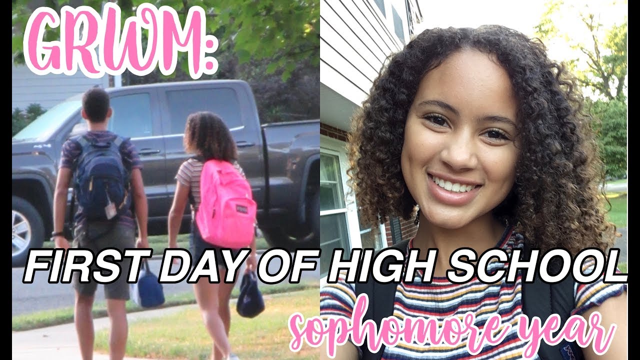 GRWM: First Day of High School! - YouTube