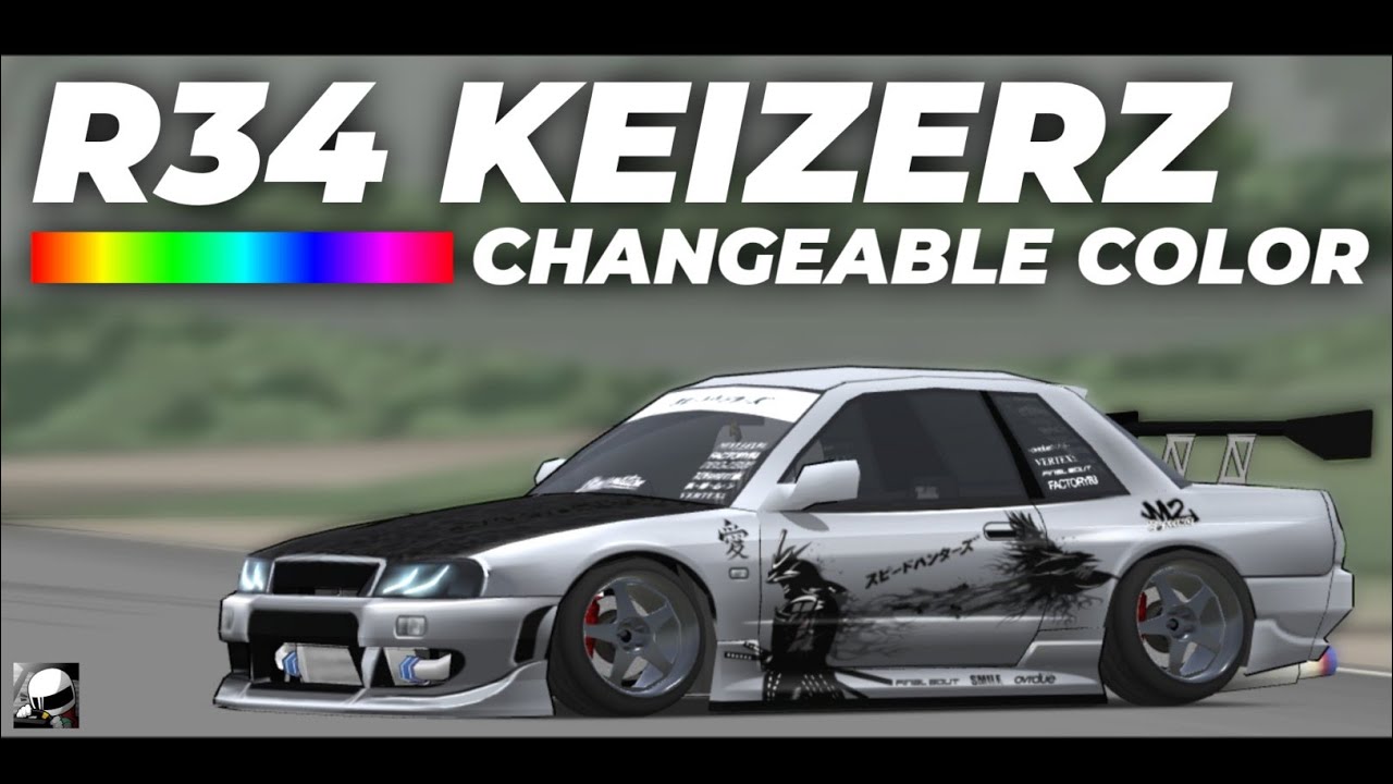 Livery Terbaru Skyline R34 Samurai @KeizerZ Fr Legends - YouTube