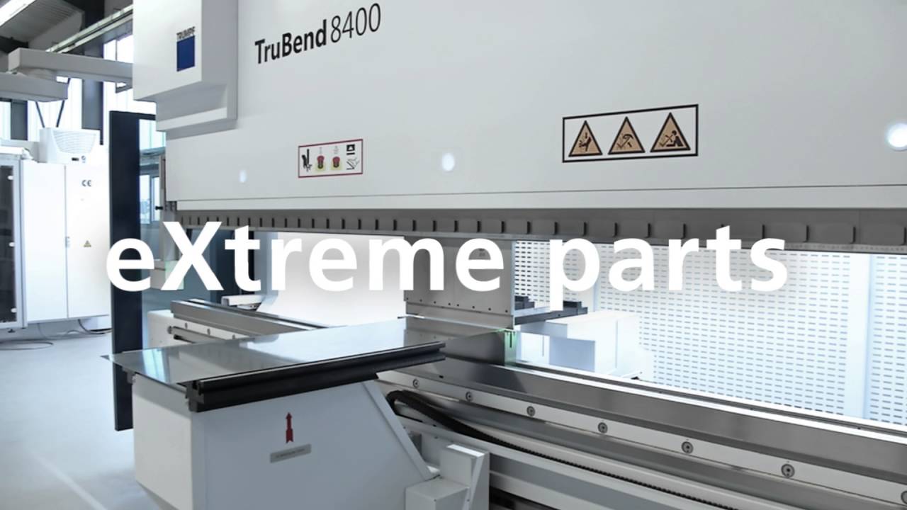 TRUMPF Bending: TruBend Series 8000 are you ready to bend big? - YouTube