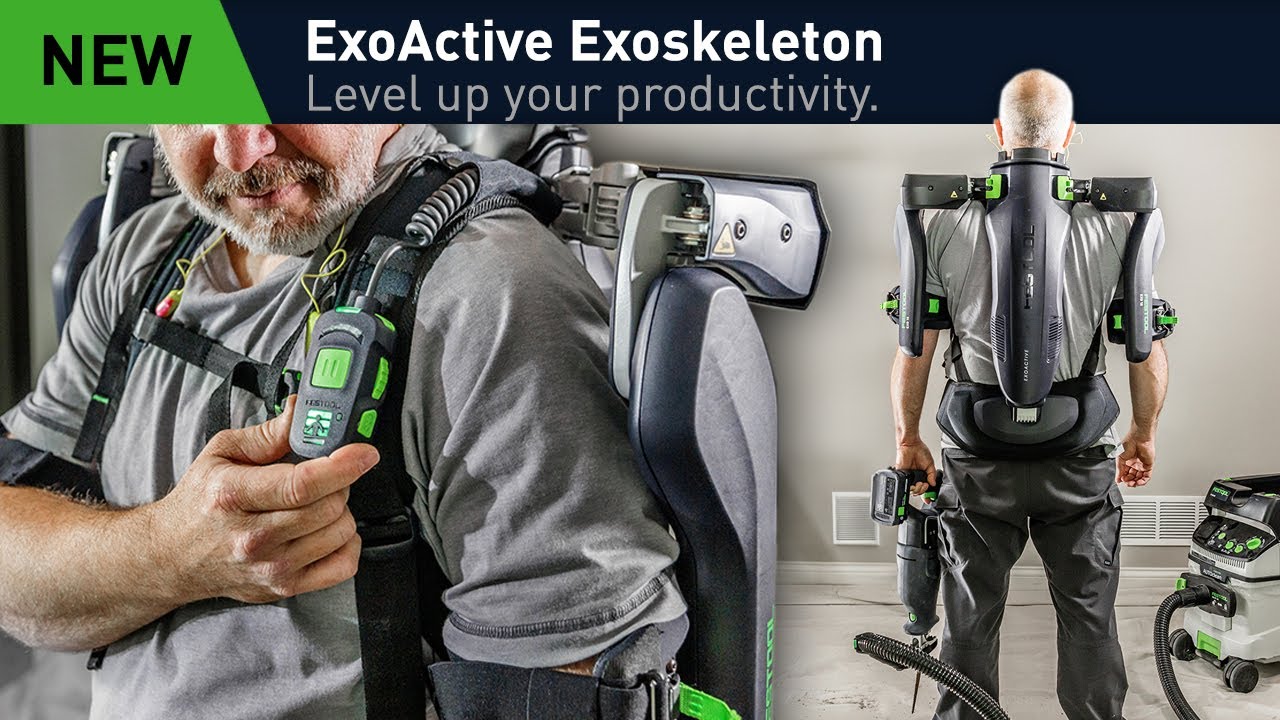 ExoActive Exoskeleton (Sneak Preview 3) 15s - YouTube