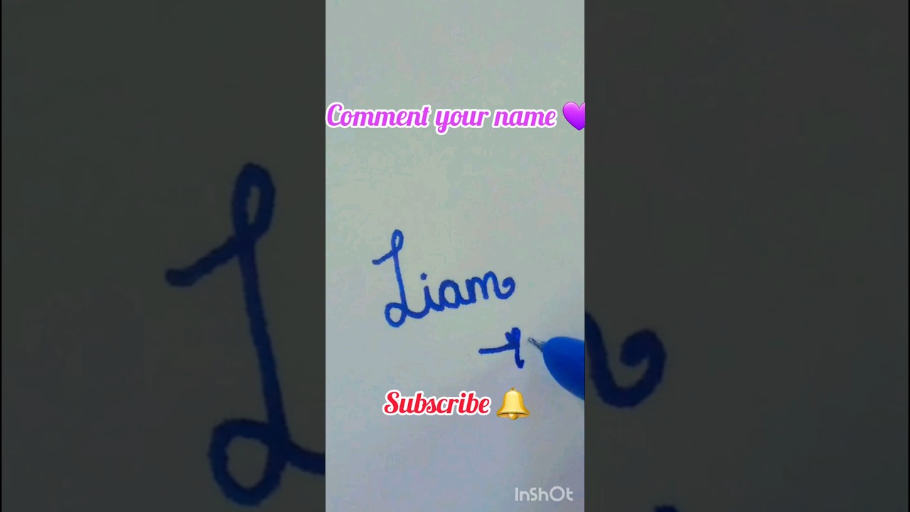 comment your name 💜 😉/@focus good 👍/hi liam/subscribe 👋 - YouTube