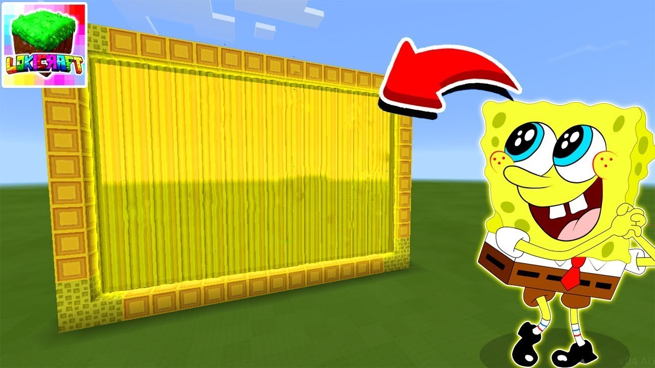 I Made A Portal To SPONGE BOB in LOKICRAFT - YouTube