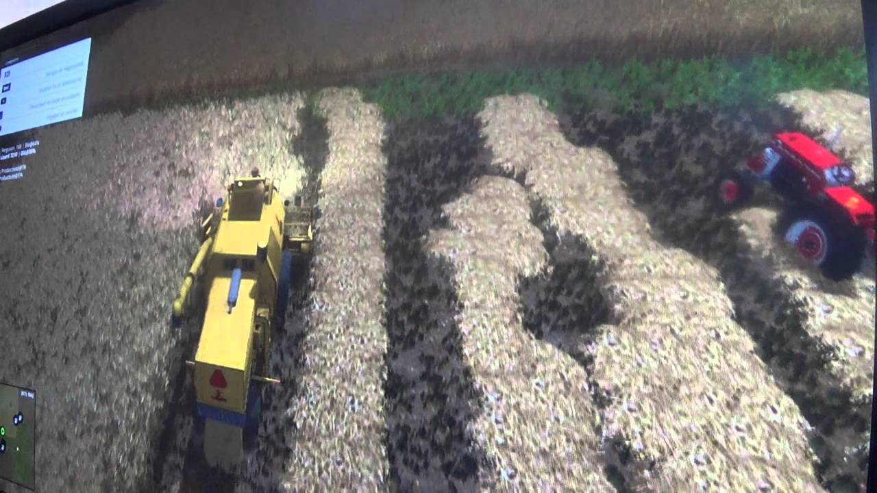 Farming simulator 15, moissonneuse-batteuse Lizard 7210. - YouTube