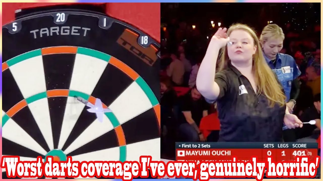 Fans Rage at “Horrific” World Darts Stream Fail - YouTube
