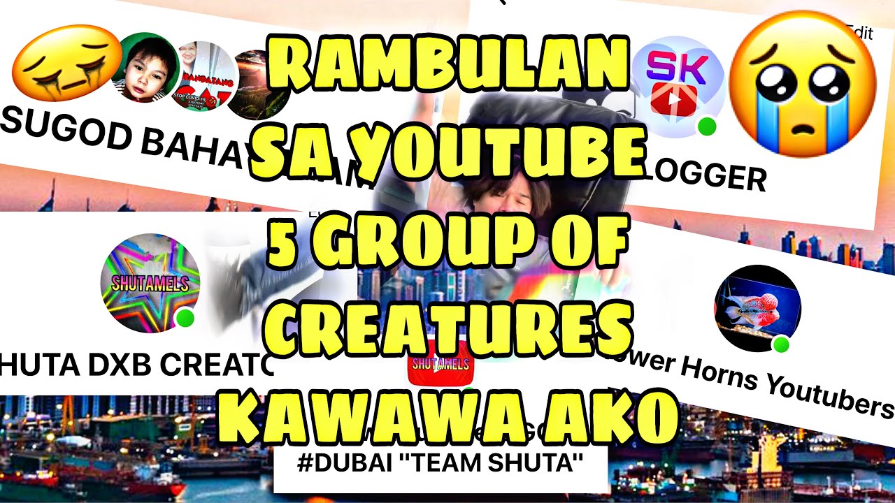 TRENDING VIRTUAL COLLABORATIONS OF DIFFERENT YOUTUBE CREATURE GROUPS ...