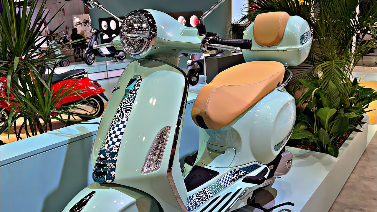 15 *NEW* BEST Vespa Scooters For 2025 - YouTube