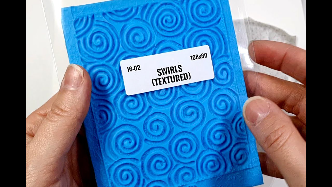 Part 1. How to use: "The Swirls" Handmade silicone texture sheet ...