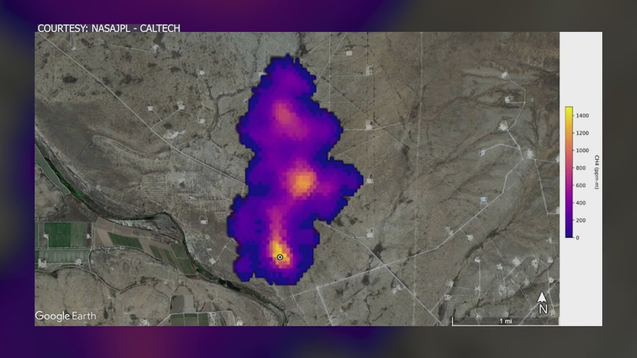 NASA’S new earth space mission captures methane ‘Super-Emitter’ near ...