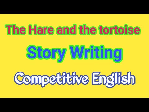 The Hare and the tortoise/ important story writing - YouTube