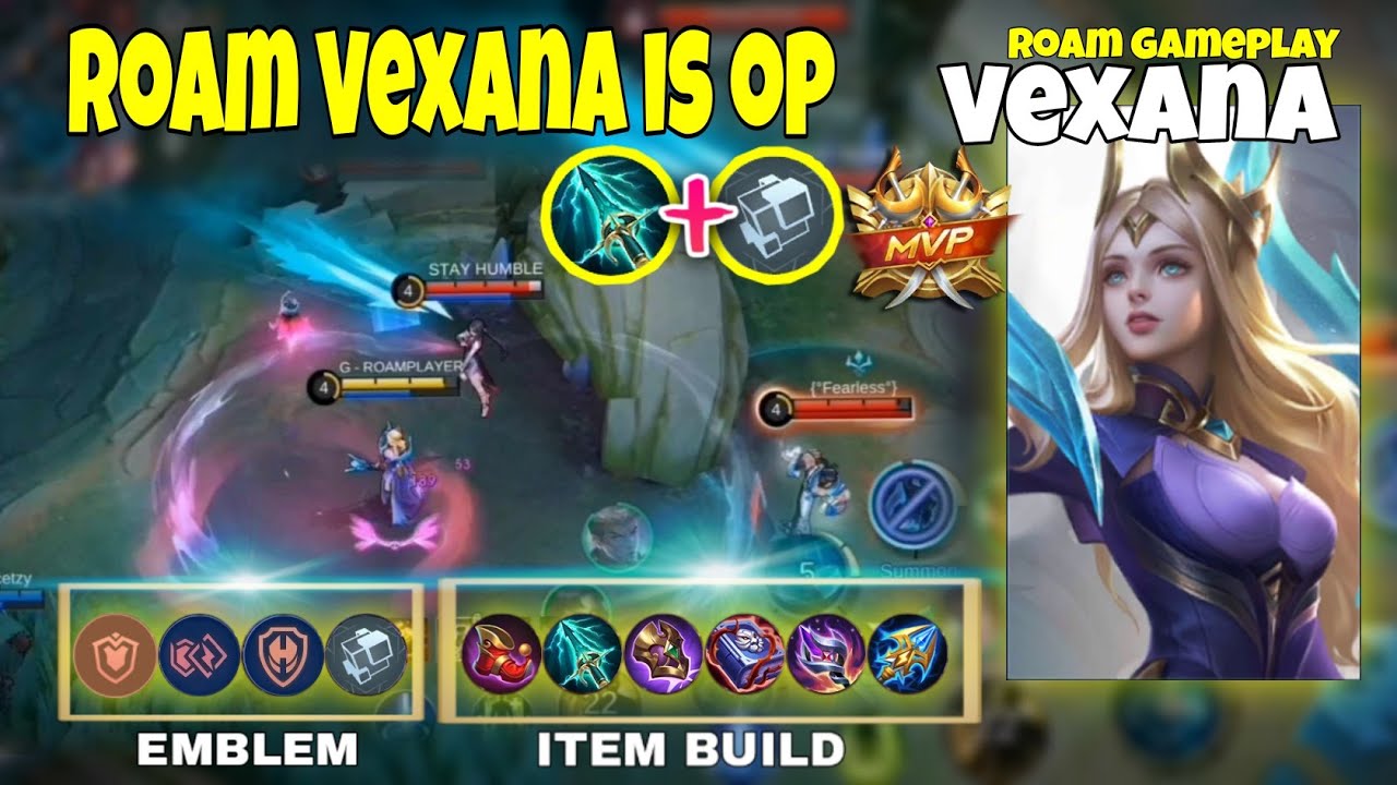 Vexana Best Build and Emblem 2024 | Roam Tank Vexana - MLBB Roam ...