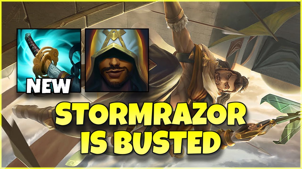 STORMRAZOR RUSH NEW META? | Akshan PBE Patch 13.10 Item Changes - YouTube