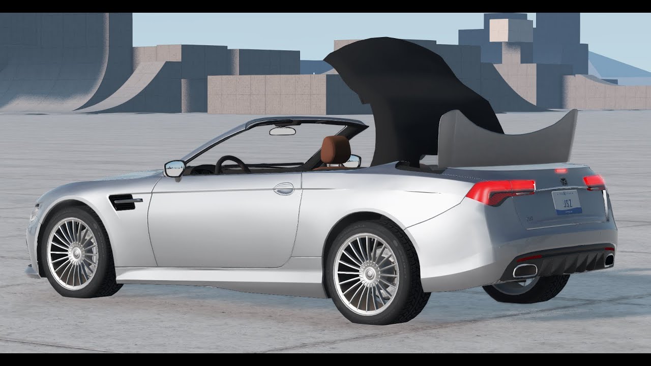 Functioning Convertible Test 2 (BeamNG) - YouTube
