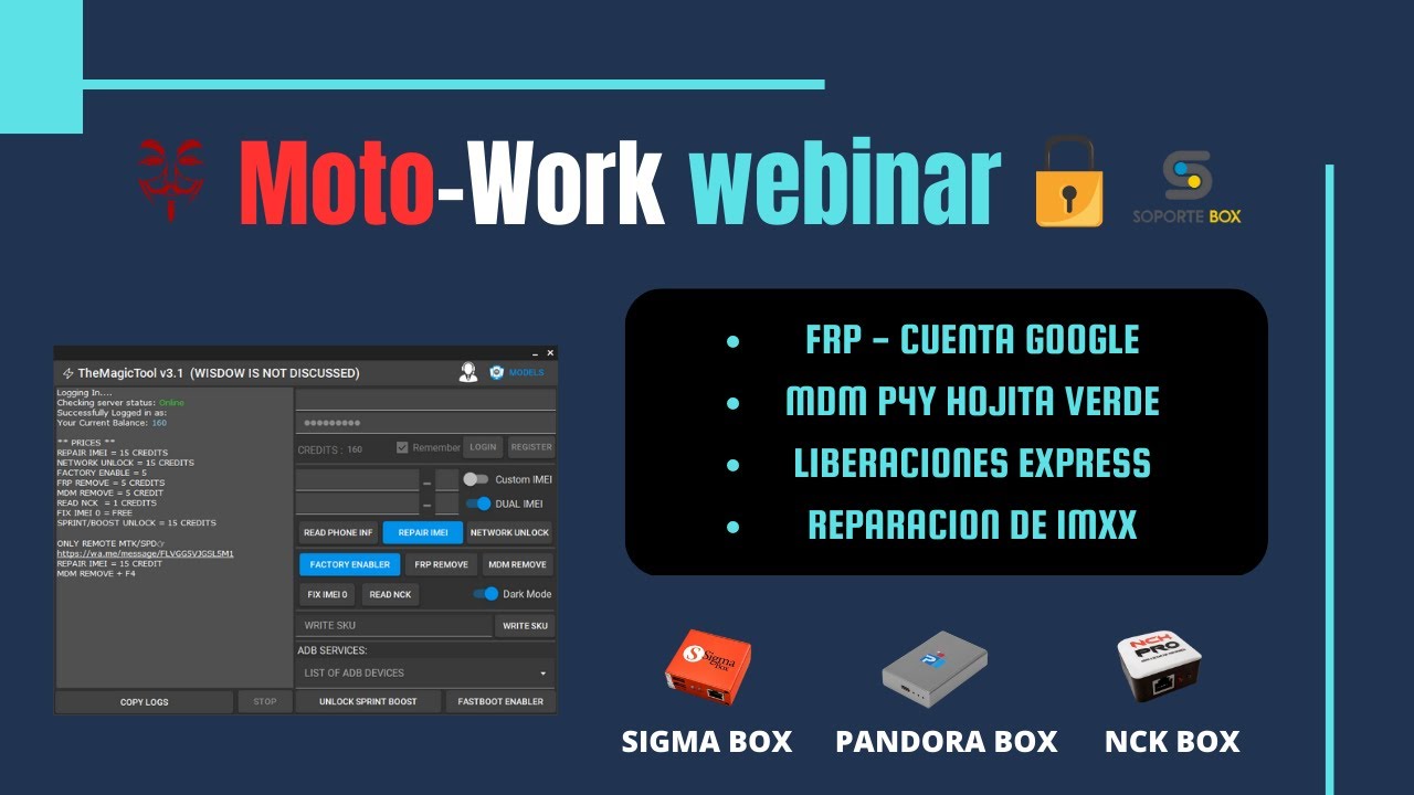 📺 Webinar Moto-Work 📲 Aprende a trabajar todos tus telefonos motorola ...