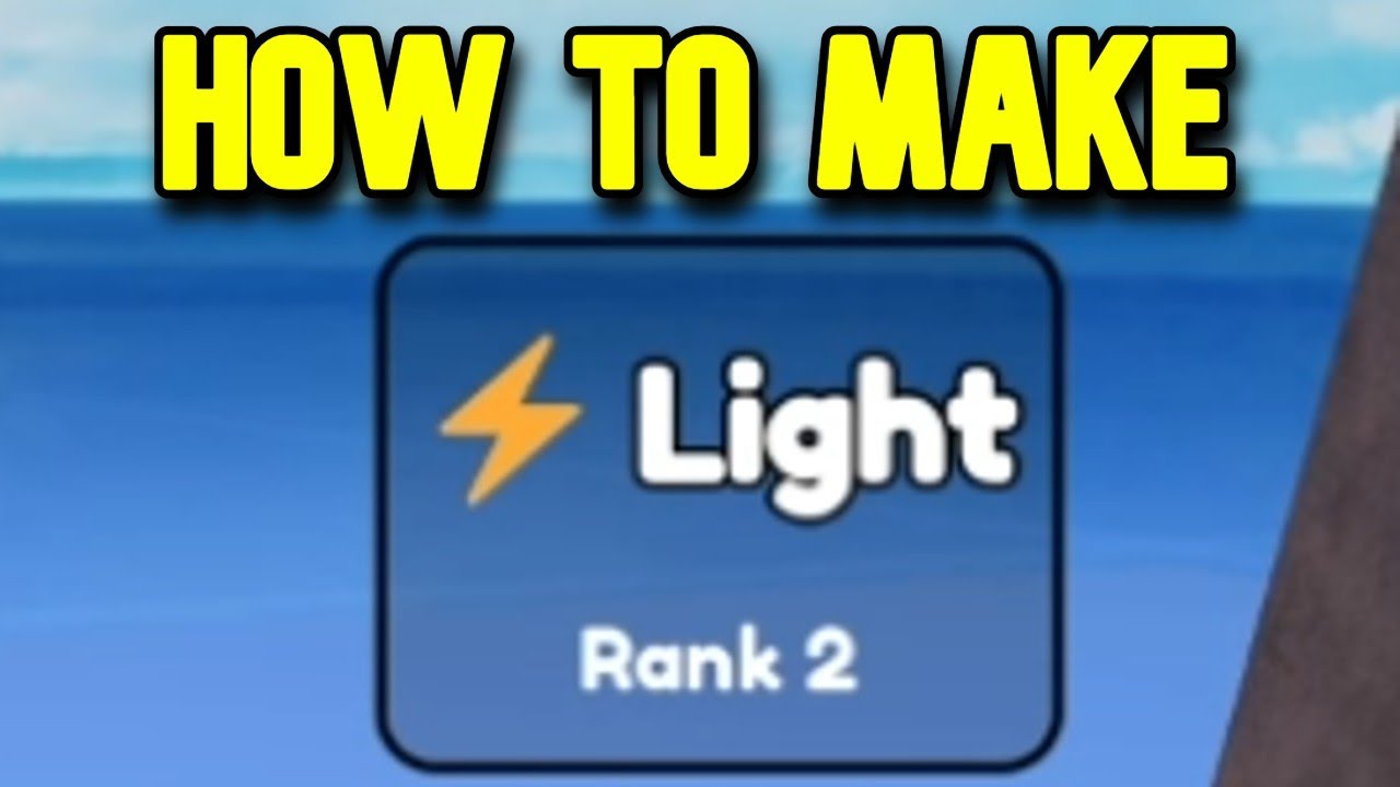 How to Make a Light in Ability Craft (Roblox) - YouTube