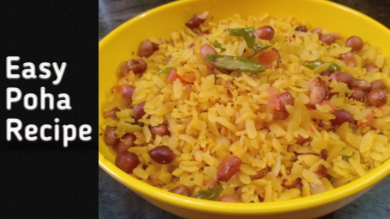 How to make Poha - पोहा झटपट बनायें - Easy Poha Quick Recipe - YouTube