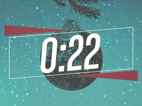 Be Christmas Church One Minute Countdown Timer - YouTube