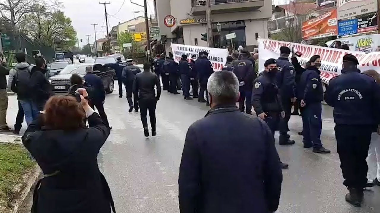 ΣΤΙΓΜΙΟΤΥΠΑ ΑΠΟ ΤΗΝ ΚΙΝΗΤΟΠΟΙΗΣΗ ΣΤΟ ΝΟΣΟΚΟΜΕΙΟ "Γ.ΠΑΠΑΝΙΚΟΛΑΟΥ" - YouTube