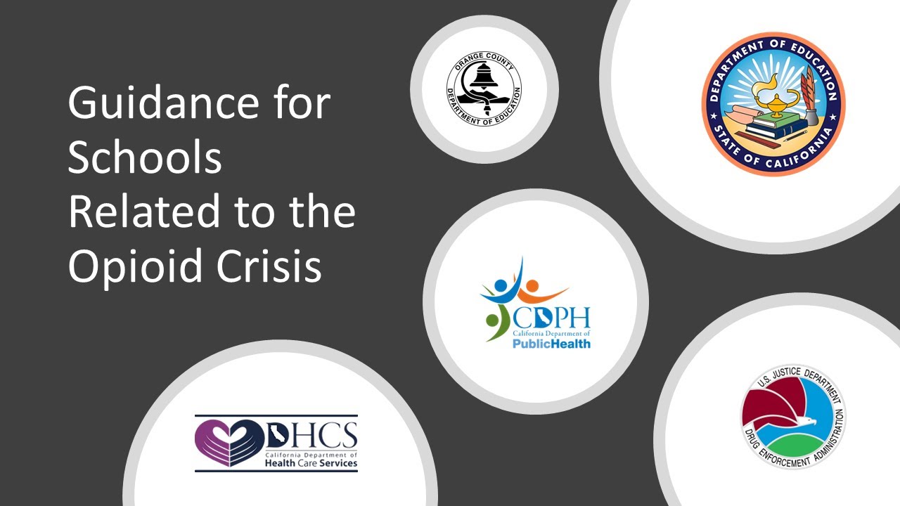 School Safety: Guidance for Schools Related to the Opioid Crisis - YouTube